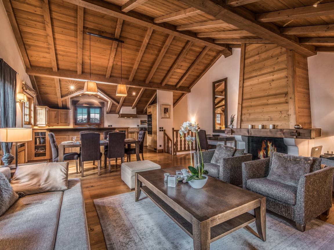100 M² Apartment ∙ 3 Bedrooms ∙ 6 Guests - Courchevel