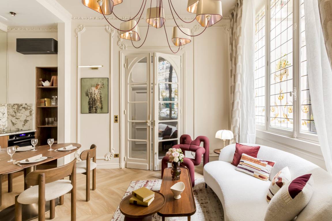 70 M² Appartement ∙ 2 Chambres ∙ 4 Personnes - Théâtre des Champs-Elysées
