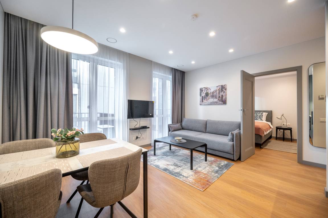 42 M² Apartamento ∙ 1 Habitación ∙ 4 Huéspedes - Vilnius