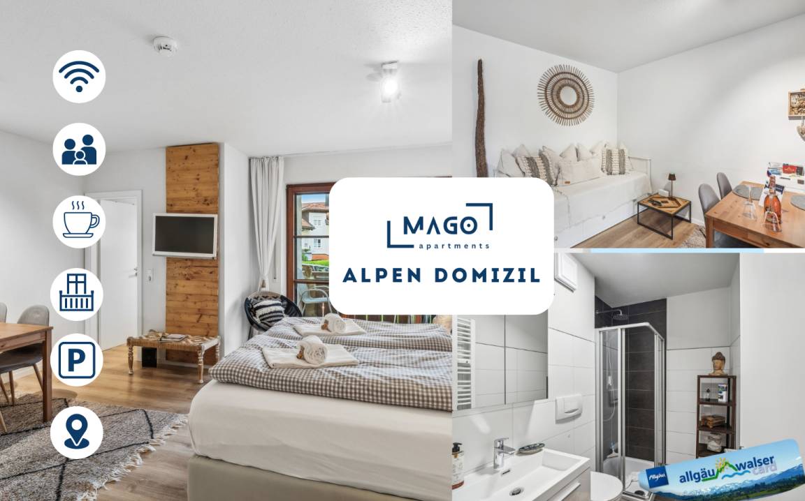 40 M² Ferienwohnung ∙ 4 Gäste - Stiefenhofen