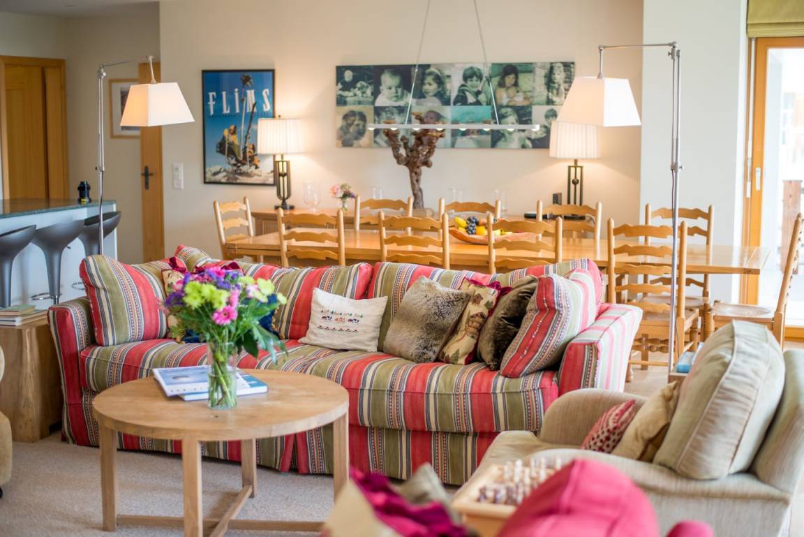 160 M² Apartment ∙ 5 Bedrooms ∙ 8 Guests - Laax