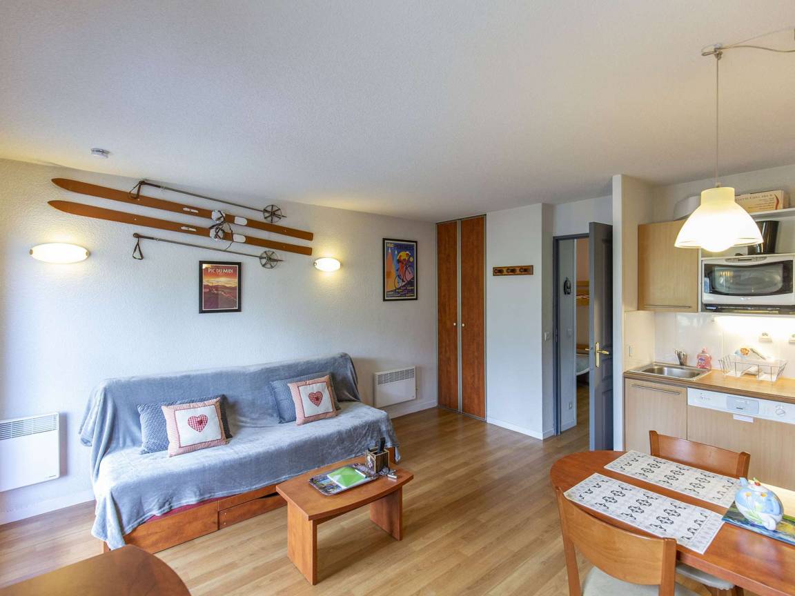 28 M² Studio Flat ∙ 1 Bedroom ∙ 4 Guests - Barèges