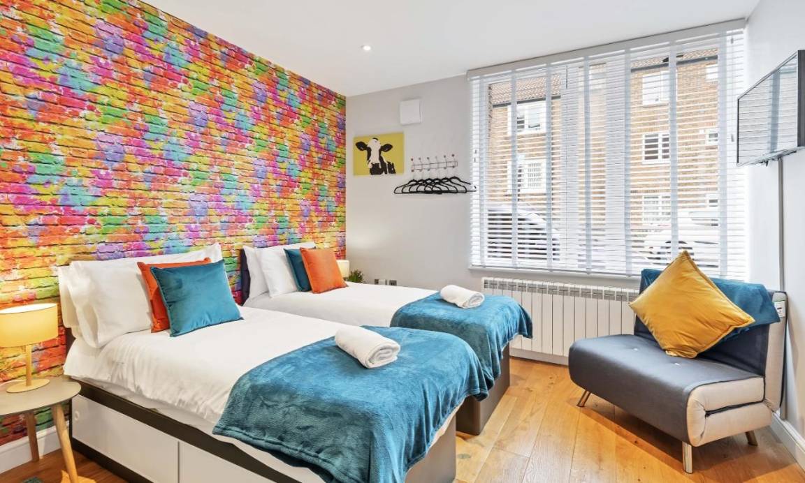 25 M² Apartment ∙ 1 Bedroom ∙ 2 Guests - Brighton Marina