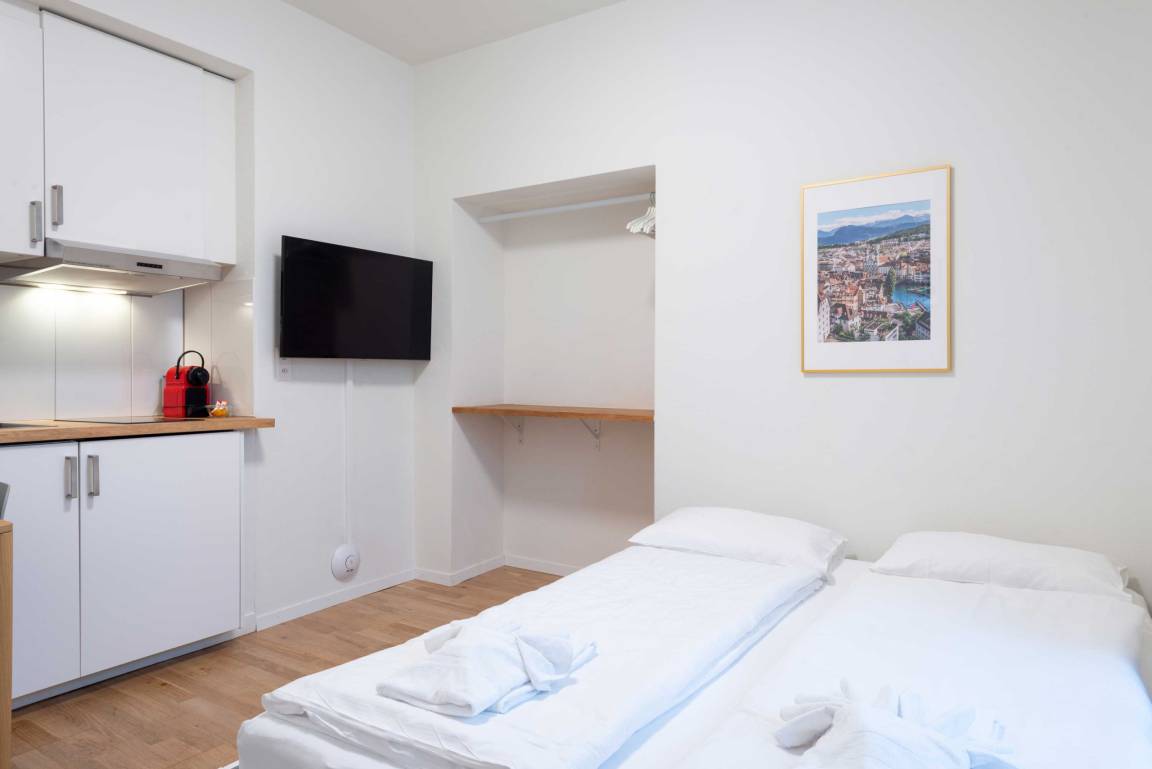 15 M² Studio Flat ∙ 2 Guests - Lucerne