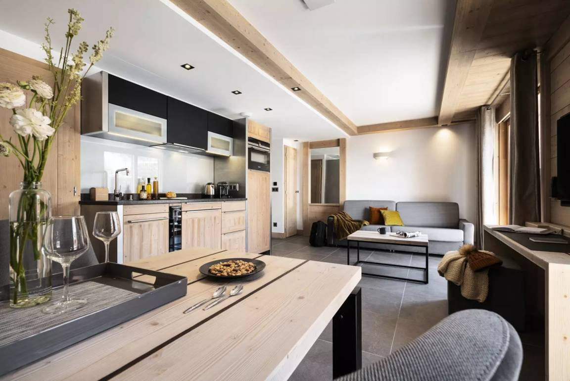 37 M² Appartement ∙ 1 Chambre ∙ 4 Personnes - Aigueblanche