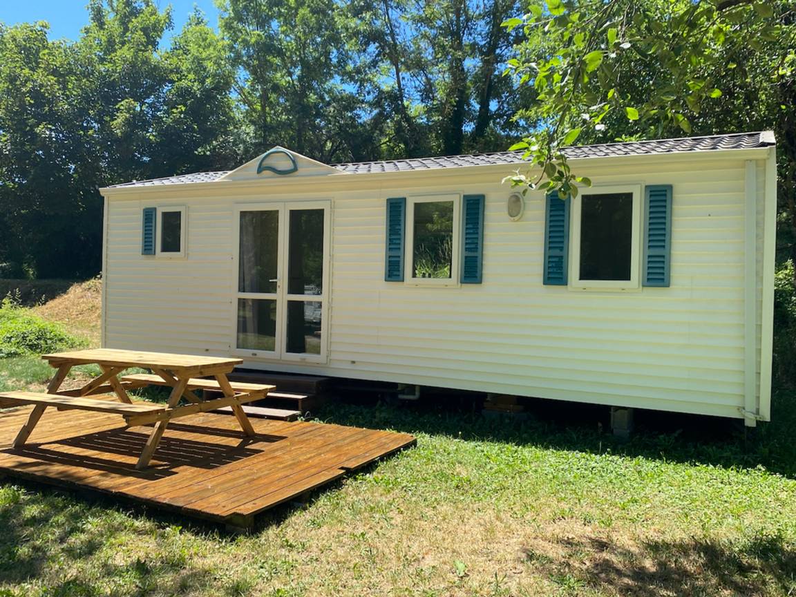 28 M² Mobil-home ∙ 3 Chambres ∙ 8 Personnes - La Couvertoirade