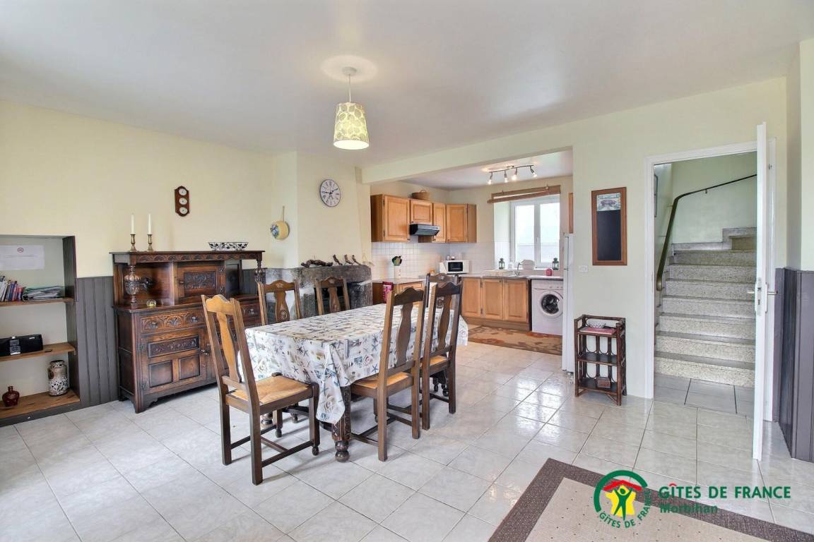 110 M² Gîte ∙ 3 Habitaciones ∙ 6 Huéspedes - Morbihan
