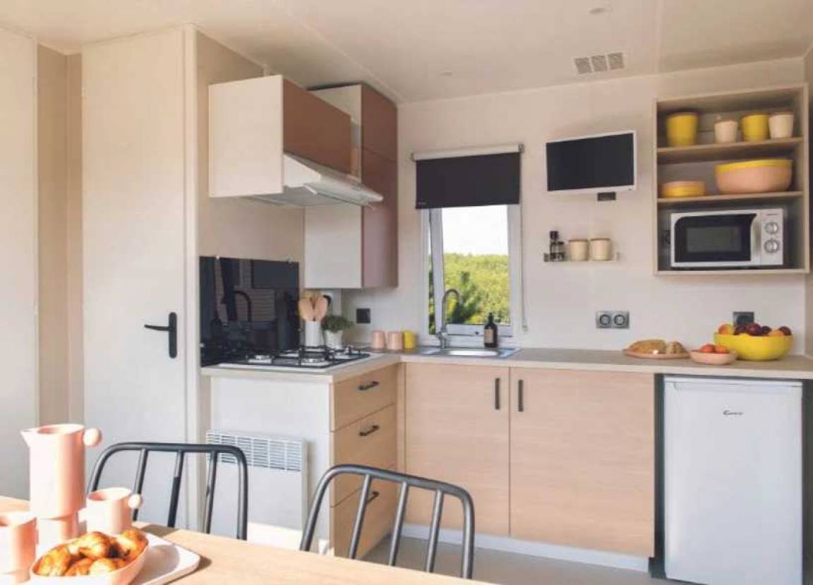 28 M² Camping ∙ 2 Chambres ∙ 7 Personnes - Hourtin
