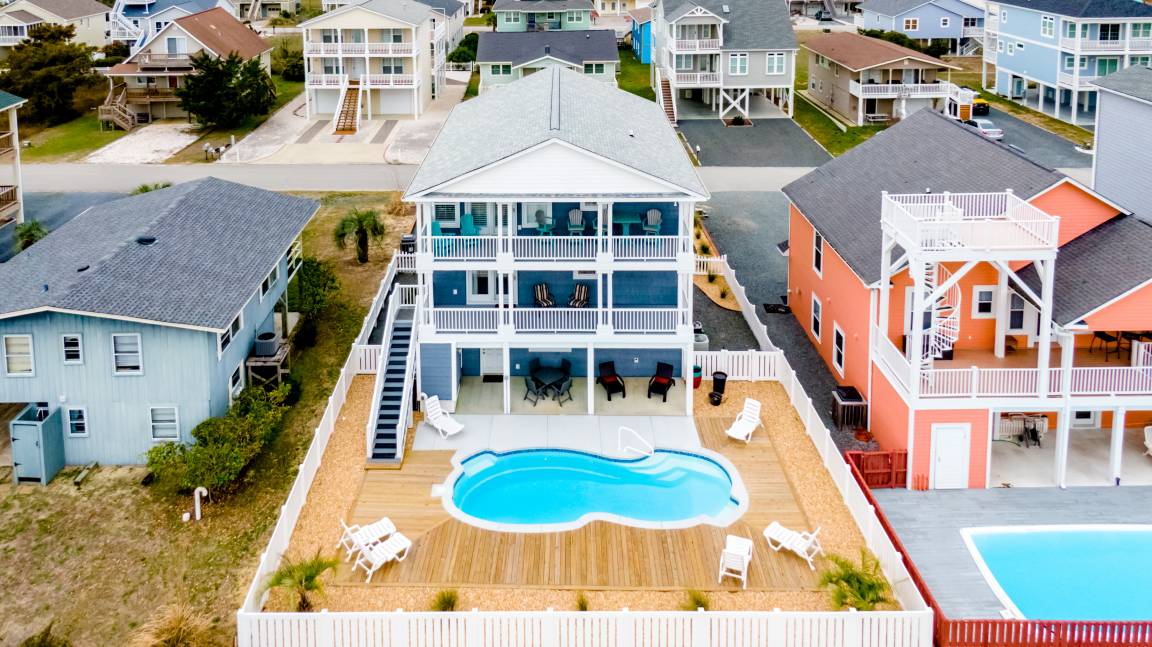 167 M² House ∙ 4 Bedrooms ∙ 10 Guests - Holden Beach, NC