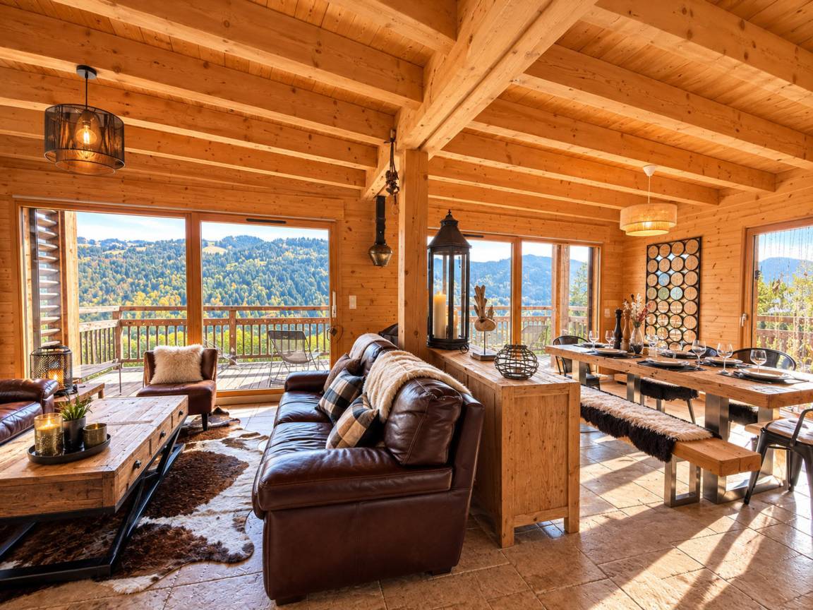 140 M² Chalet ∙ 4 Bedrooms ∙ 8 Guests - Les Gets