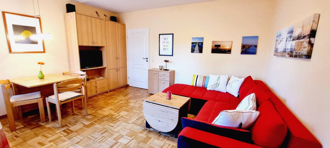 48 M² Ferienwohnung ∙ 1 Schlafzimmer ∙ 2 Gäste - Sankt Peter-Ording