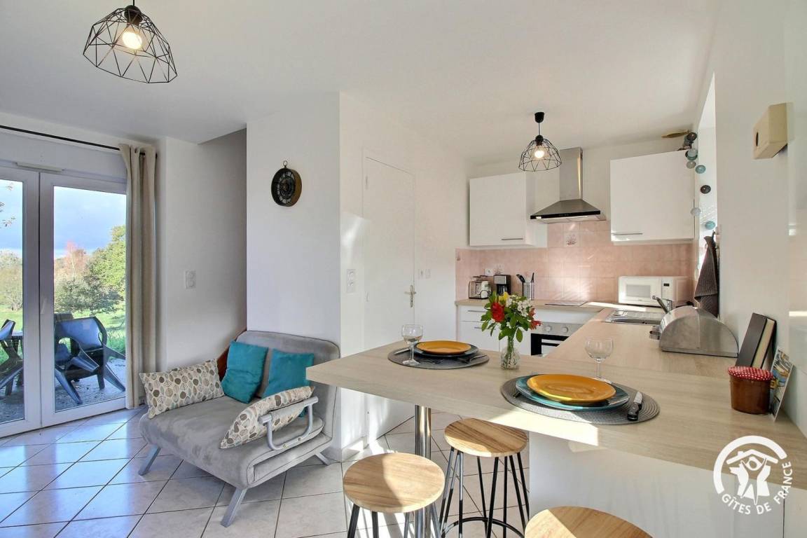 25 M² Gîte ∙ 1 Chambre ∙ 2 Personnes - Auray