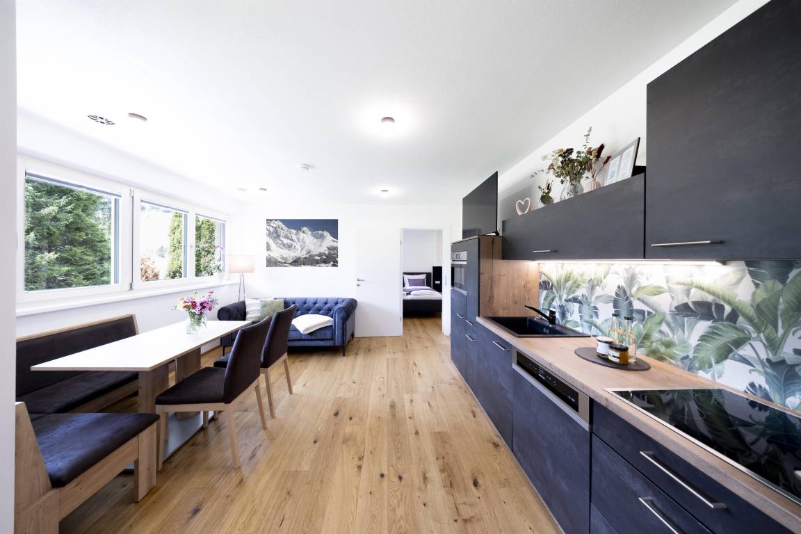 46 M² Huoneisto ∙ 1 Makuuhuone ∙ 4 Vierasta - Hinterthal