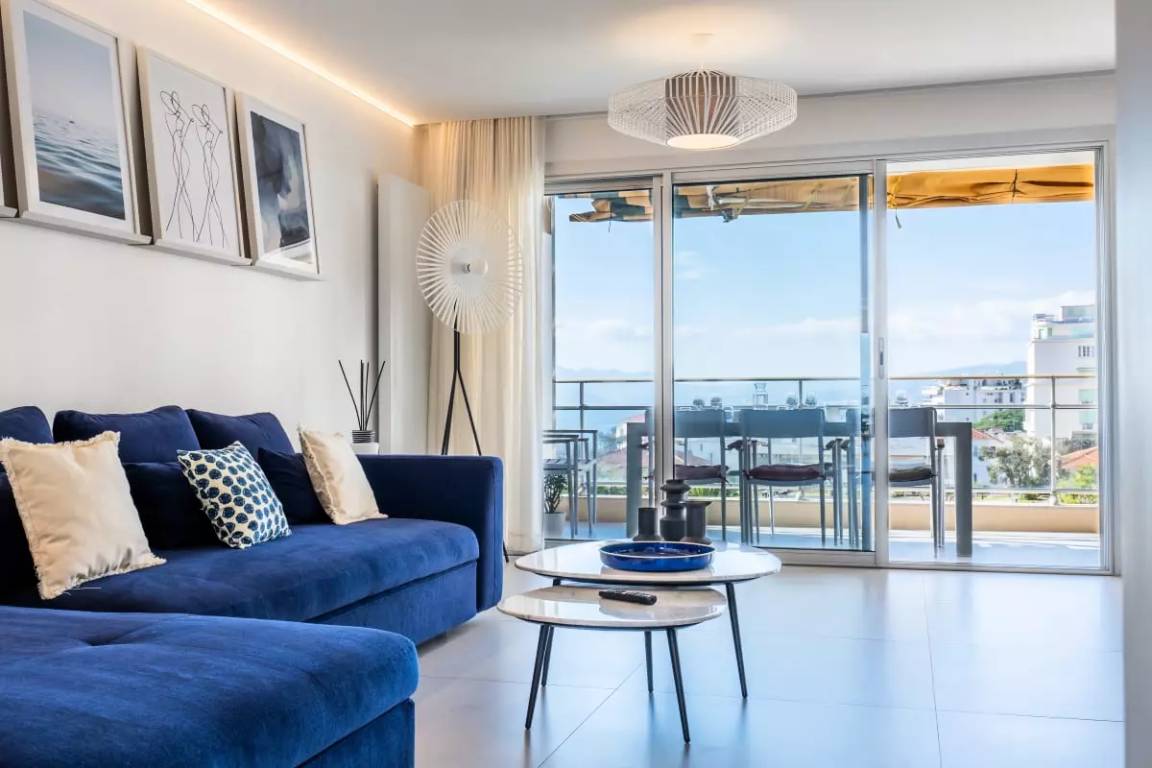 90 M² Apartment ∙ 3 Bedrooms ∙ 6 Guests - Juan-les-Pins