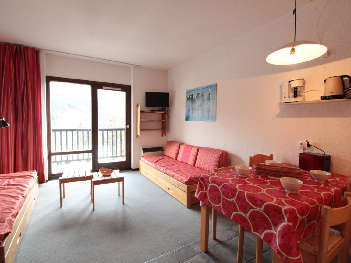 25 M² Studio Asunto ∙ 1 Makuuhuone ∙ 4 Vierasta - Flaine