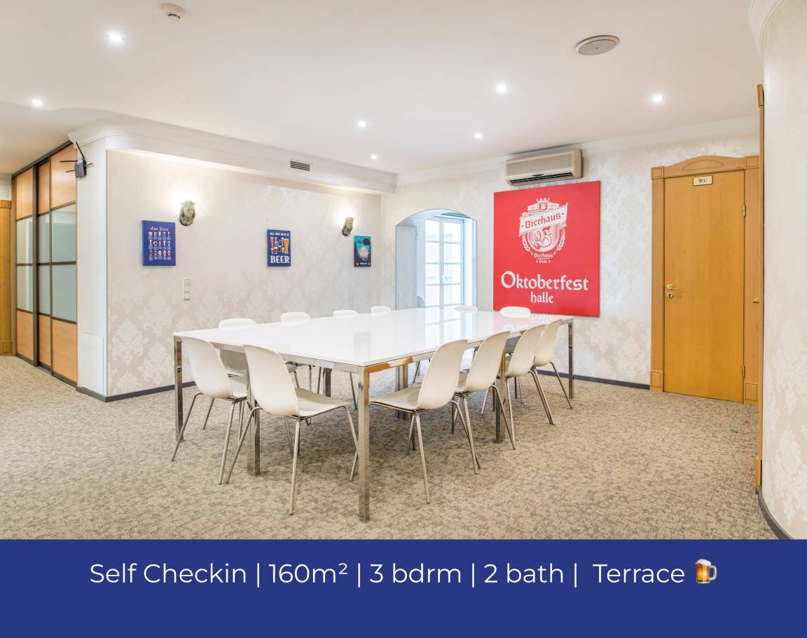 160 M² Apartamento ∙ 5 Habitaciones ∙ 16 Huéspedes - Riga