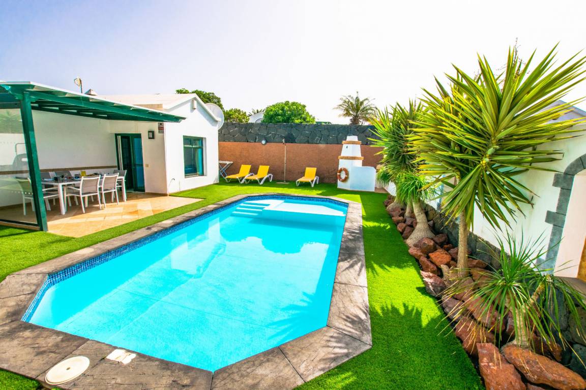 90 M² Villa ∙ 3 Chambres ∙ 6 Personnes - Playa Blanca