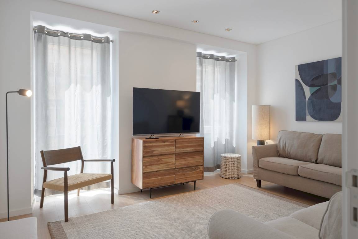 88 M² Apartamento ∙ 3 Habitaciones ∙ 6 Huéspedes - Lumiar
