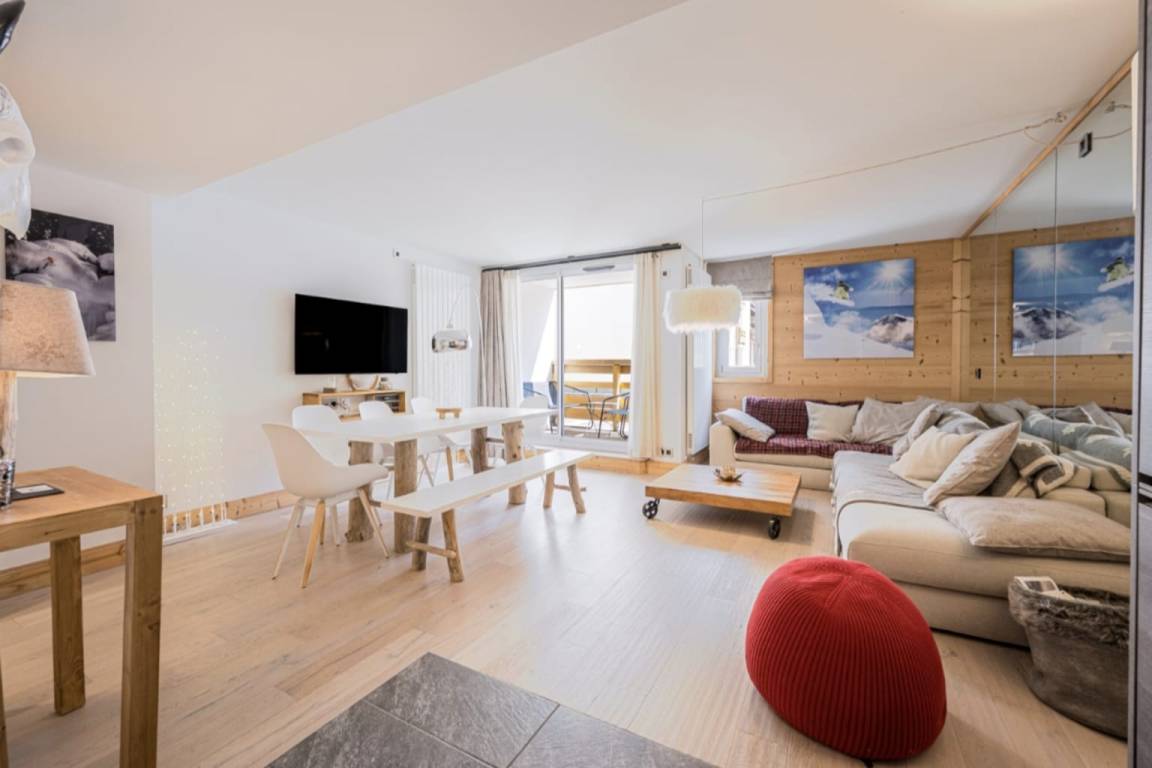 60 M² Apartament ∙ 2 Sypialnie ∙ 5 Gości - Megève