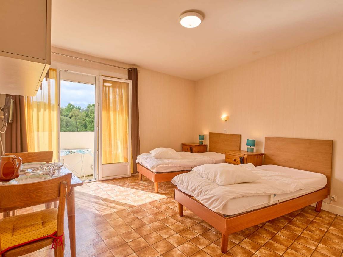 23 M² Studio ∙ 1 Chambre ∙ 2 Personnes - Barbotan les Thermes