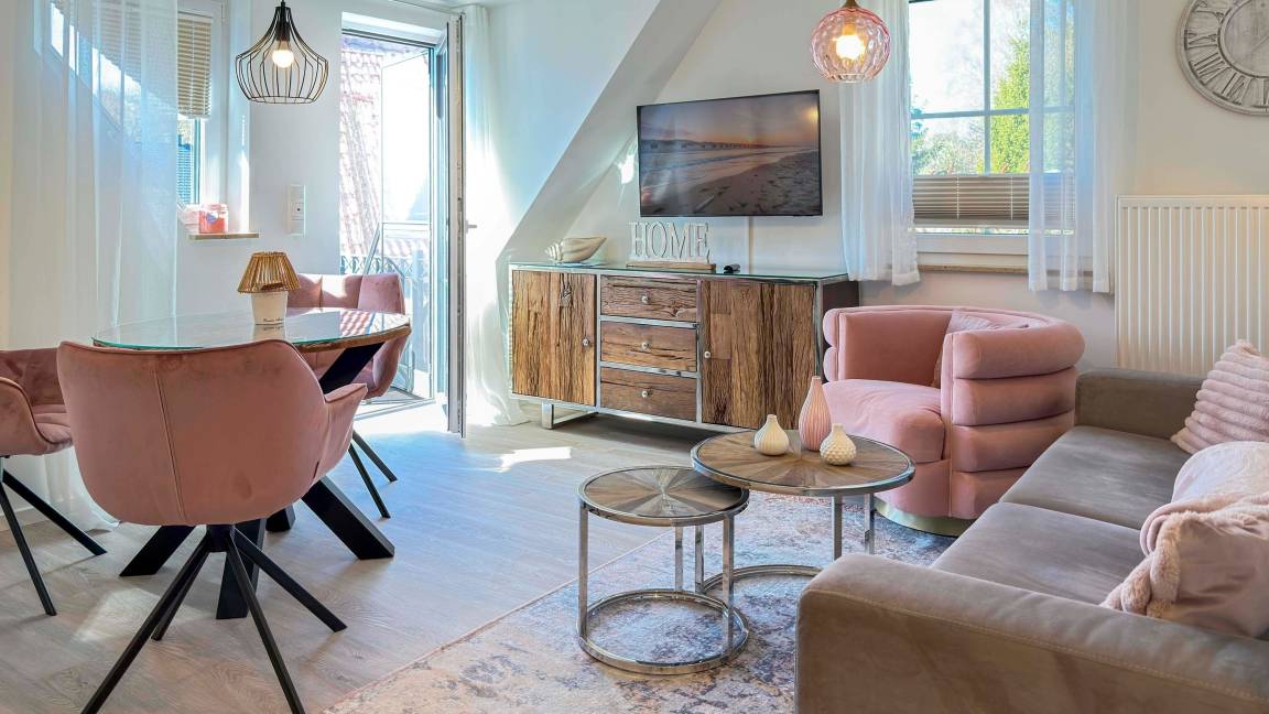 45 M² Ferienwohnung ∙ 2 Schlafzimmer ∙ 3 Gäste - Zingst