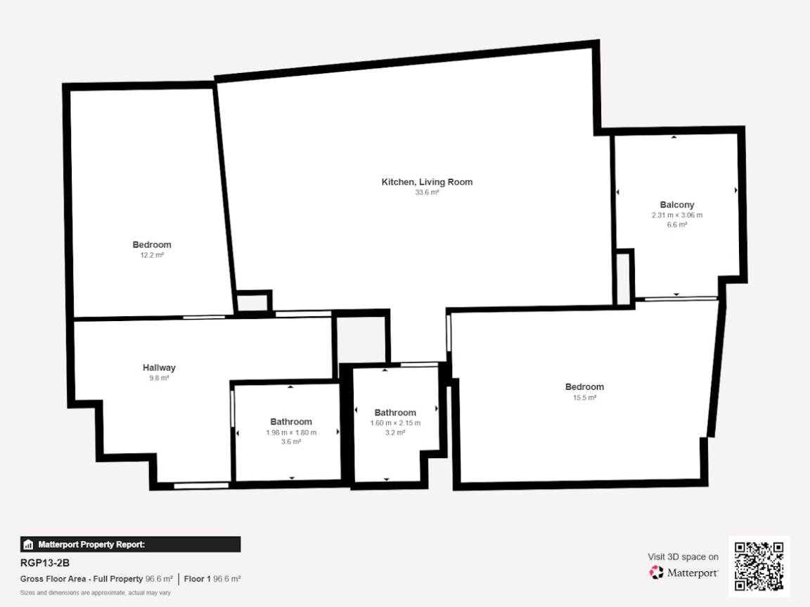 84 M² Appartement ∙ 2 Chambres ∙ 4 Personnes -