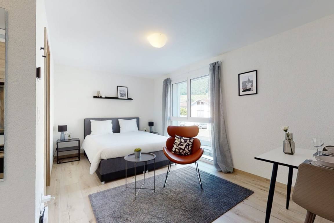 20 M² Studio ∙ 1 Chambre ∙ 2 Personnes - Aigle