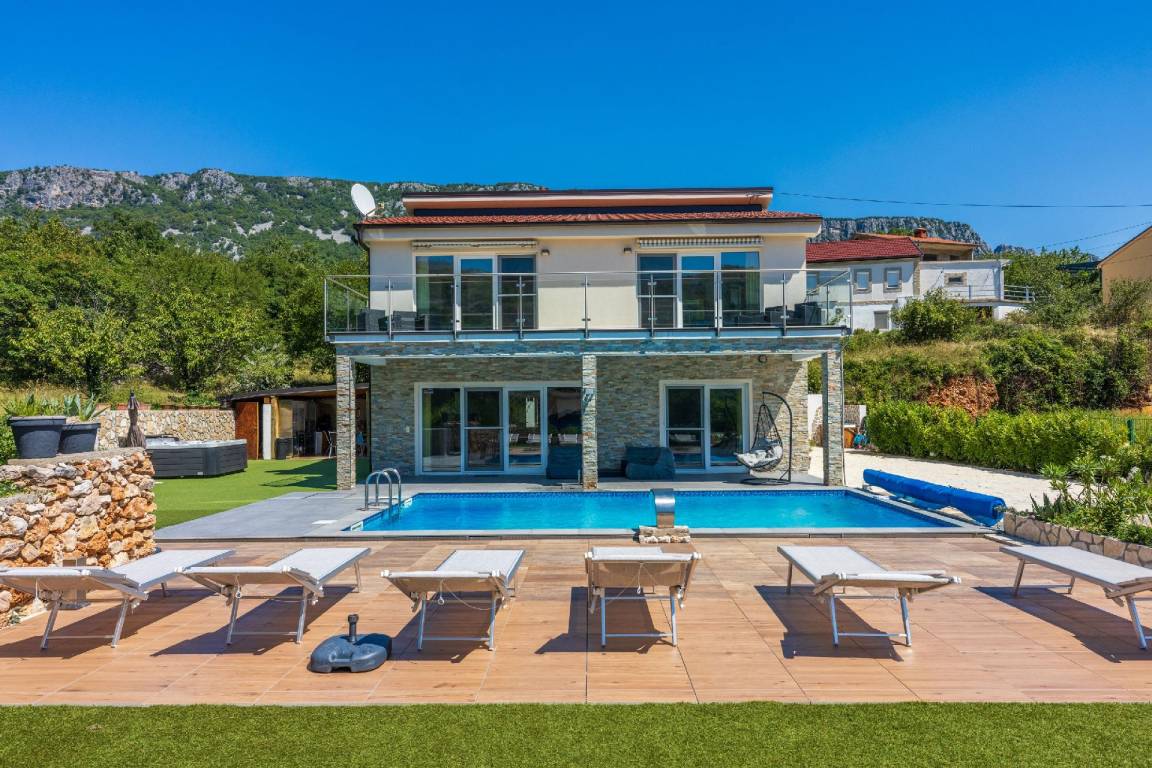160 M² Maison De Vacances ∙ 4 Chambres ∙ 10 Personnes - Selce, Horvátország