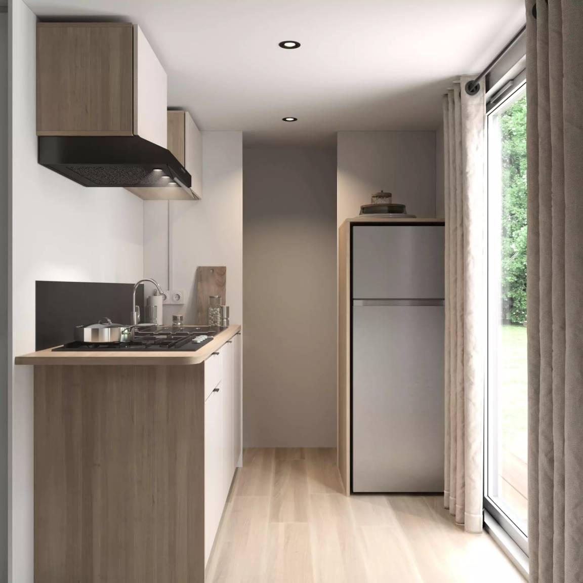 30 M² Mobilheim ∙ 2 Schlafzimmer ∙ 4 Gäste - Plougrescant