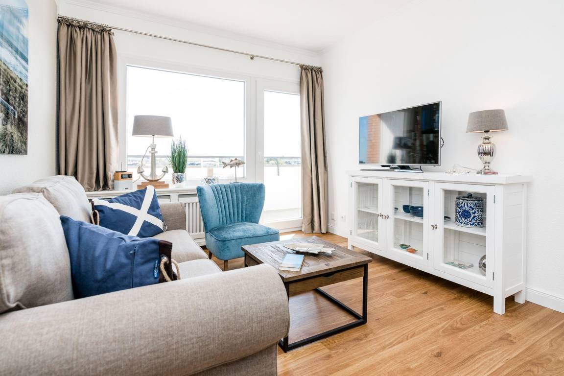 45 M² Ferienwohnung ∙ 1 Schlafzimmer ∙ 2 Gäste - Sylt
