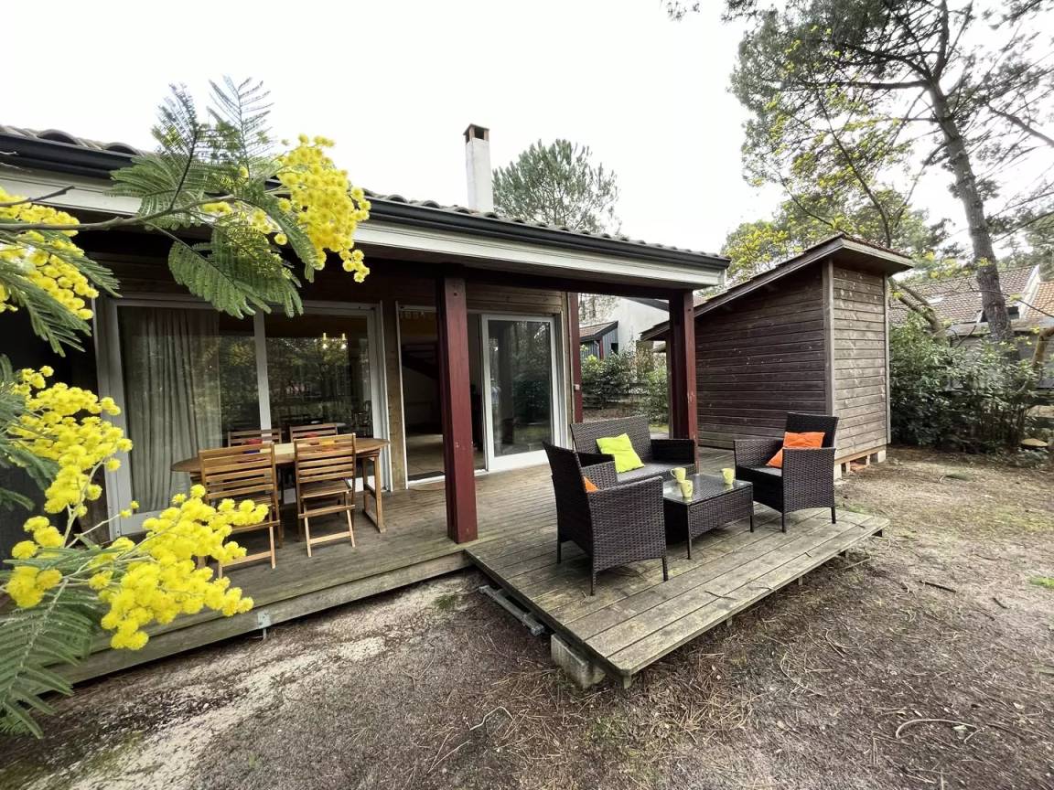 100 M² Maison De Vacances ∙ 4 Chambres ∙ 8 Personnes - Lacanau