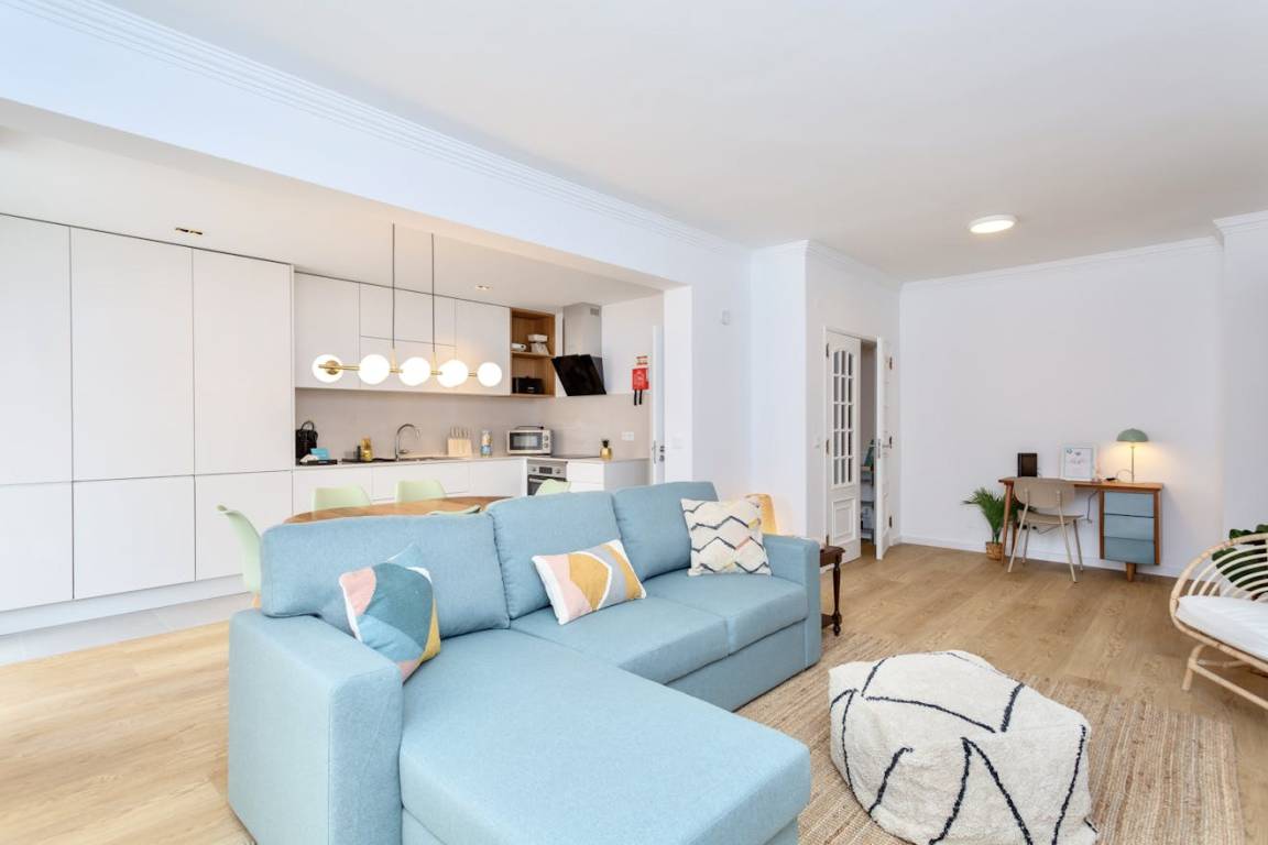 100 M² Apartamento ∙ 2 Habitaciones ∙ 6 Huéspedes - Cascaes