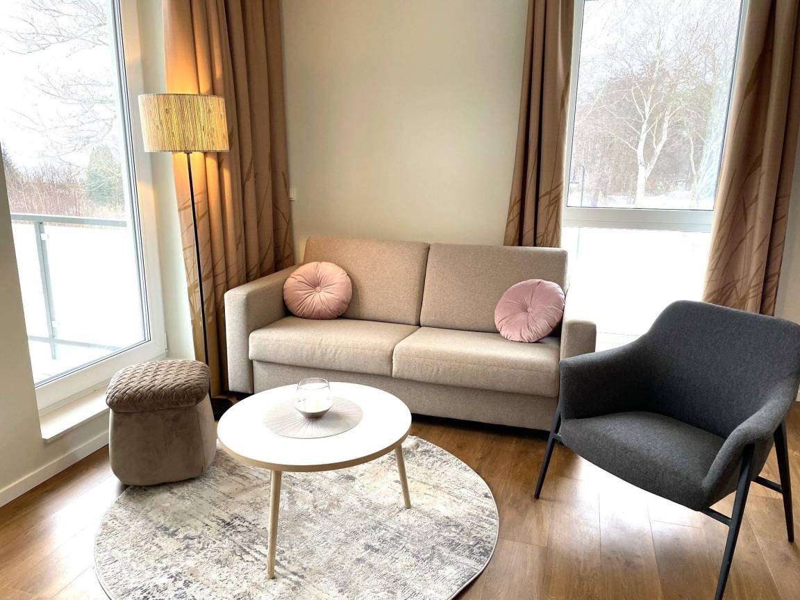 45 M² Ferienwohnung ∙ 1 Schlafzimmer ∙ 4 Gäste - Darß