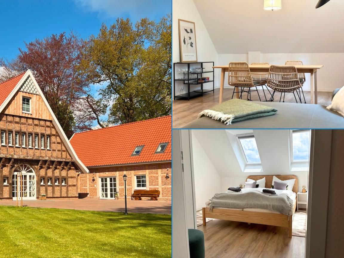 70 M² Ferienwohnung ∙ 2 Schlafzimmer ∙ 4 Gäste - Quakenbrück