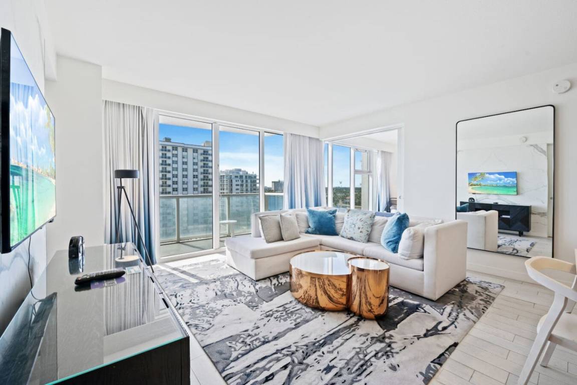 111 M² Ferienwohnung ∙ 2 Schlafzimmer ∙ 6 Gäste - Fort Lauderdale