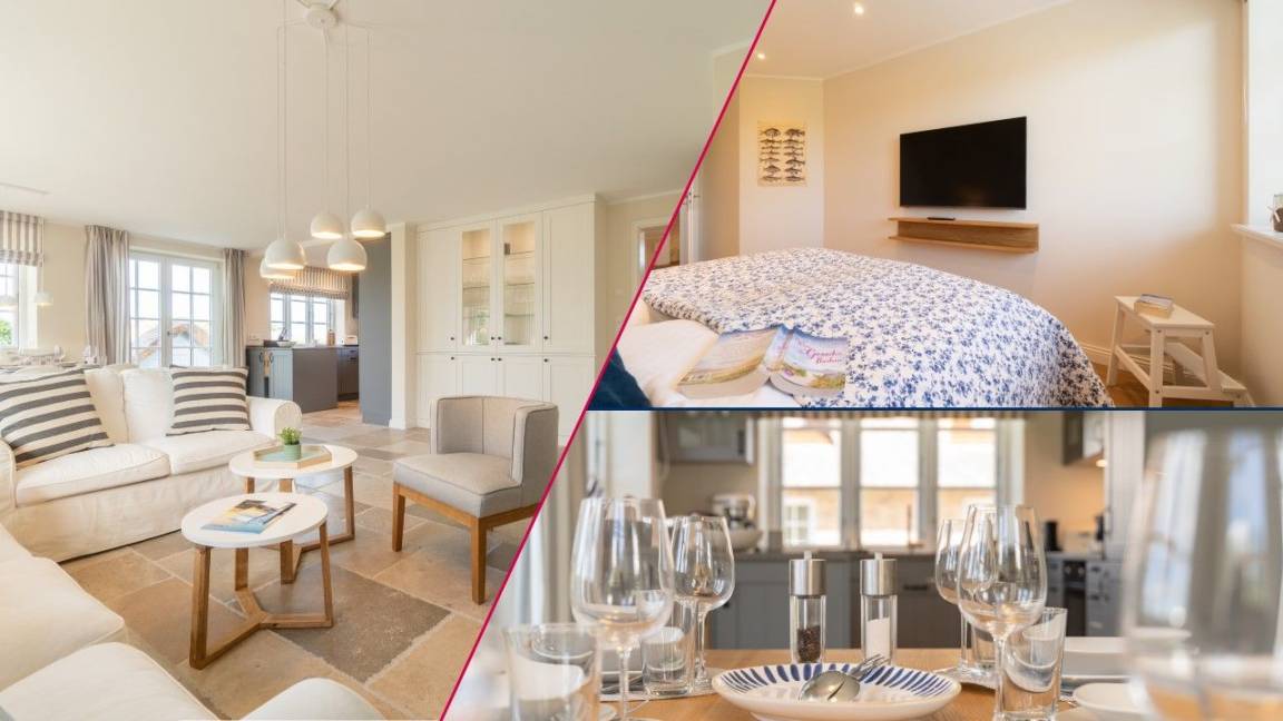 135 M² Ferienhaus ∙ 3 Schlafzimmer ∙ 6 Gäste - Norddorf