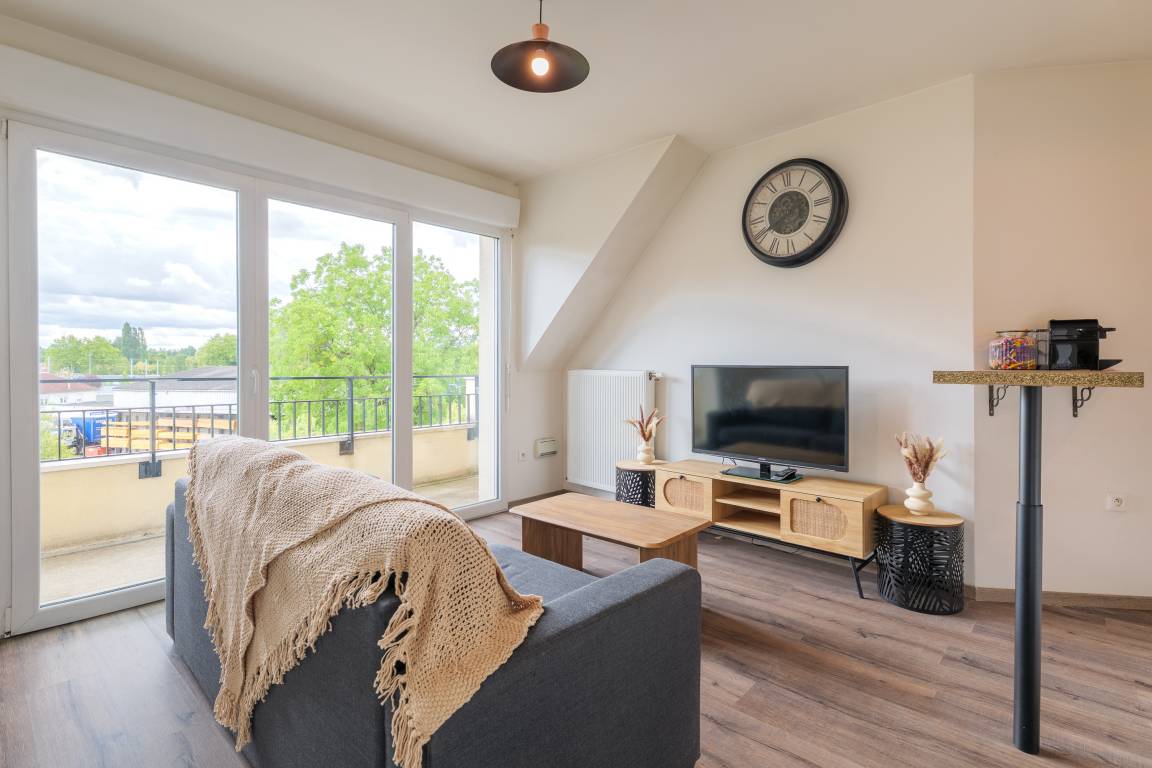 40 M² Ferienwohnung ∙ 1 Schlafzimmer ∙ 2 Gäste - ibis Styles Beauvais
