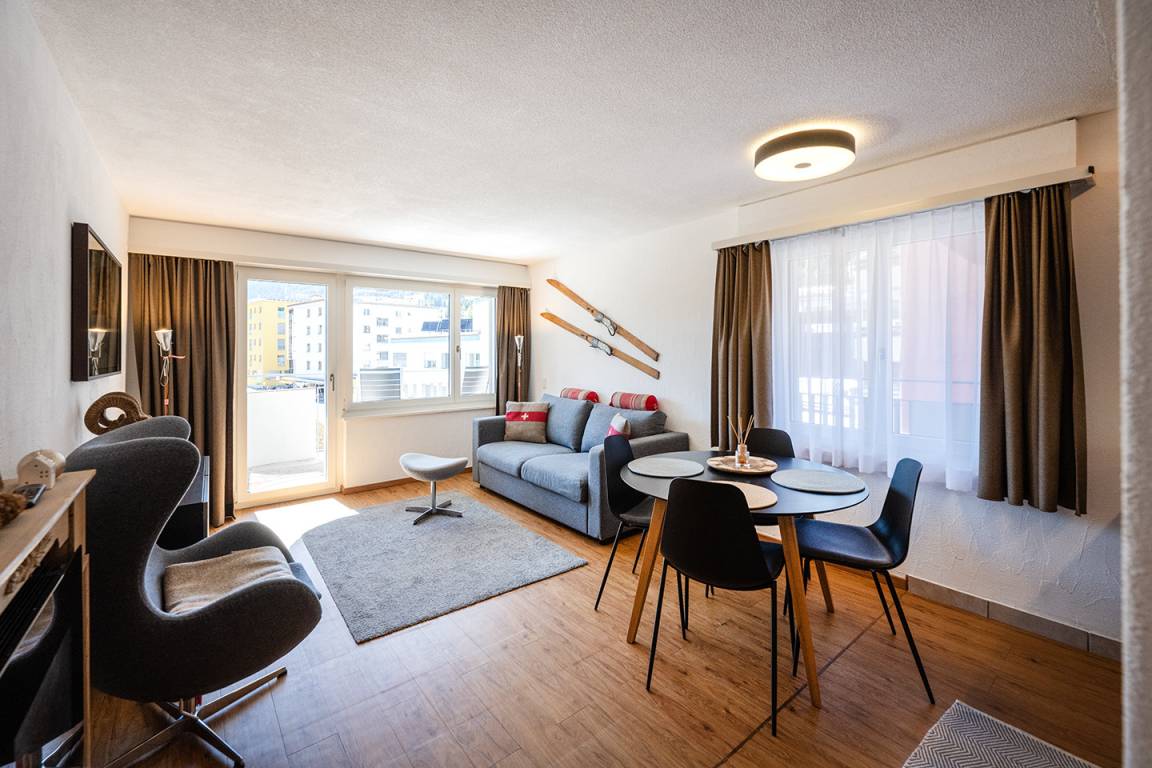 50 M² Apartment ∙ 1 Bedroom ∙ 4 Guests - Klosters-Serneus