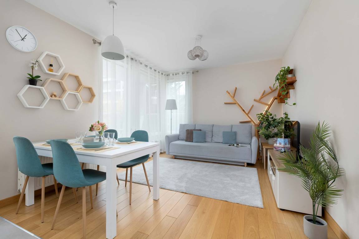60 M² Apartament ∙ 2 Sypialnie ∙ 6 Gości - Kraków