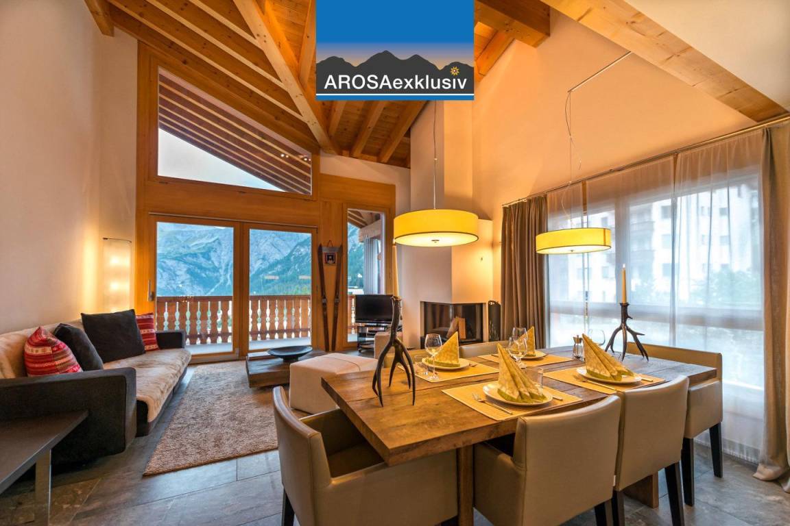 130 M² Ferienwohnung ∙ 3 Schlafzimmer ∙ 6 Gäste - Arosa