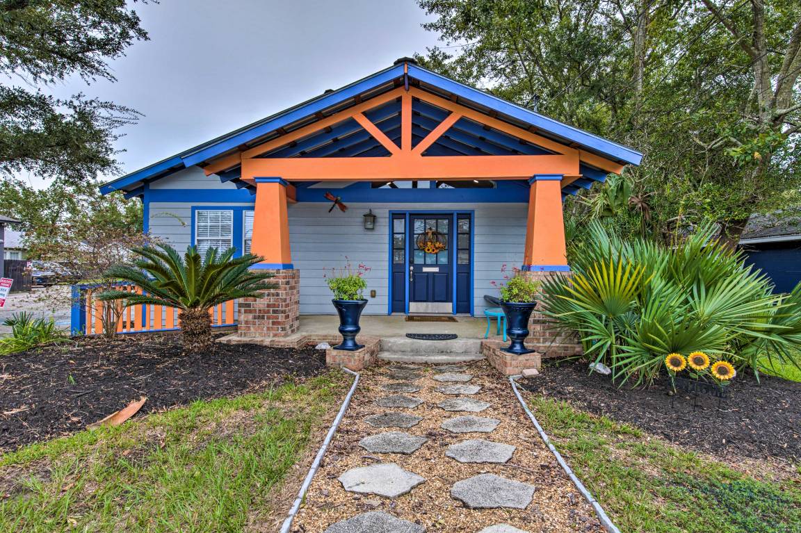 74 M² House ∙ 2 Bedrooms ∙ 4 Guests - Ocean Springs, MS