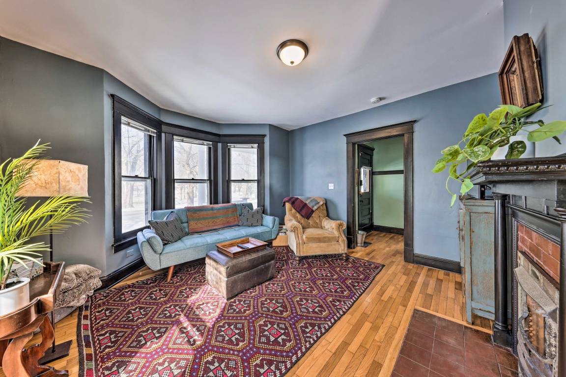 102 M² House ∙ 3 Bedrooms ∙ 6 Guests - University of Kansas, Lawrence