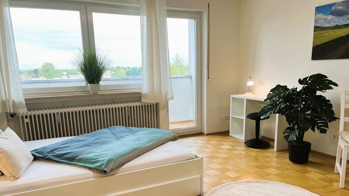 34 M² Appartement ∙ 1 Chambre ∙ 1 Personne - Augsbourg