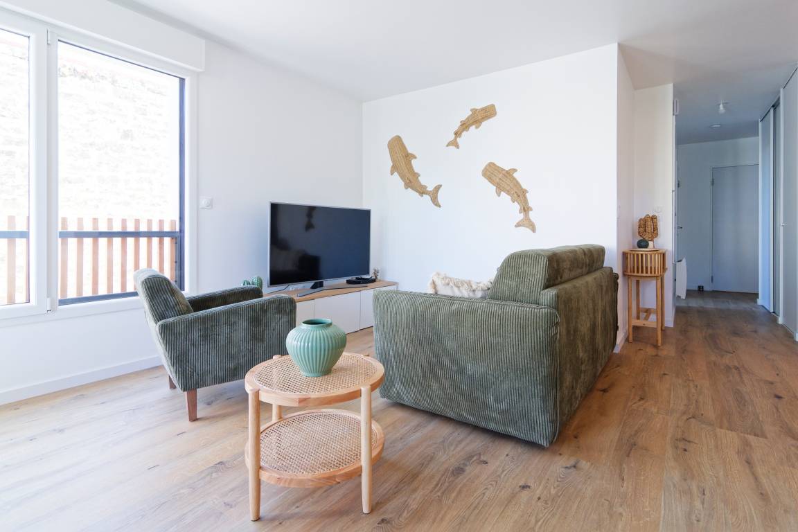 69 M² Apartment ∙ 2 Bedrooms ∙ 5 Guests - Manche