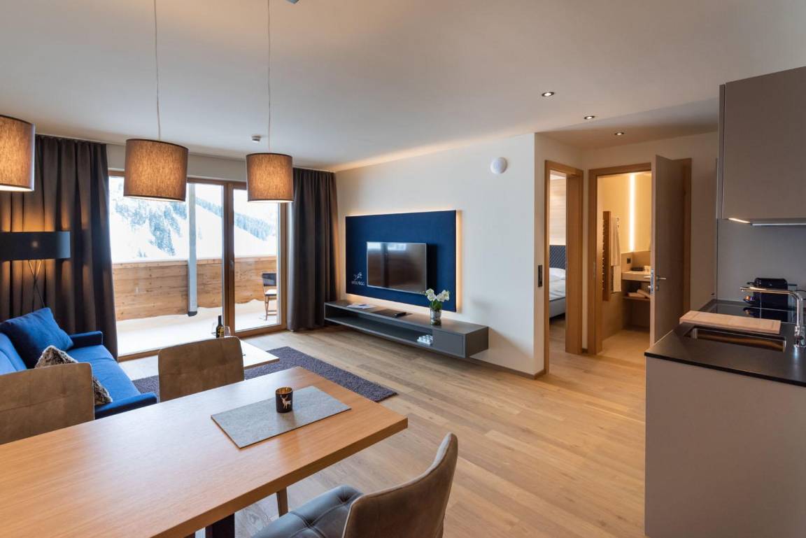 42 M² Ferienwohnung ∙ 1 Schlafzimmer ∙ 2 Gäste - Gemeinde Warth