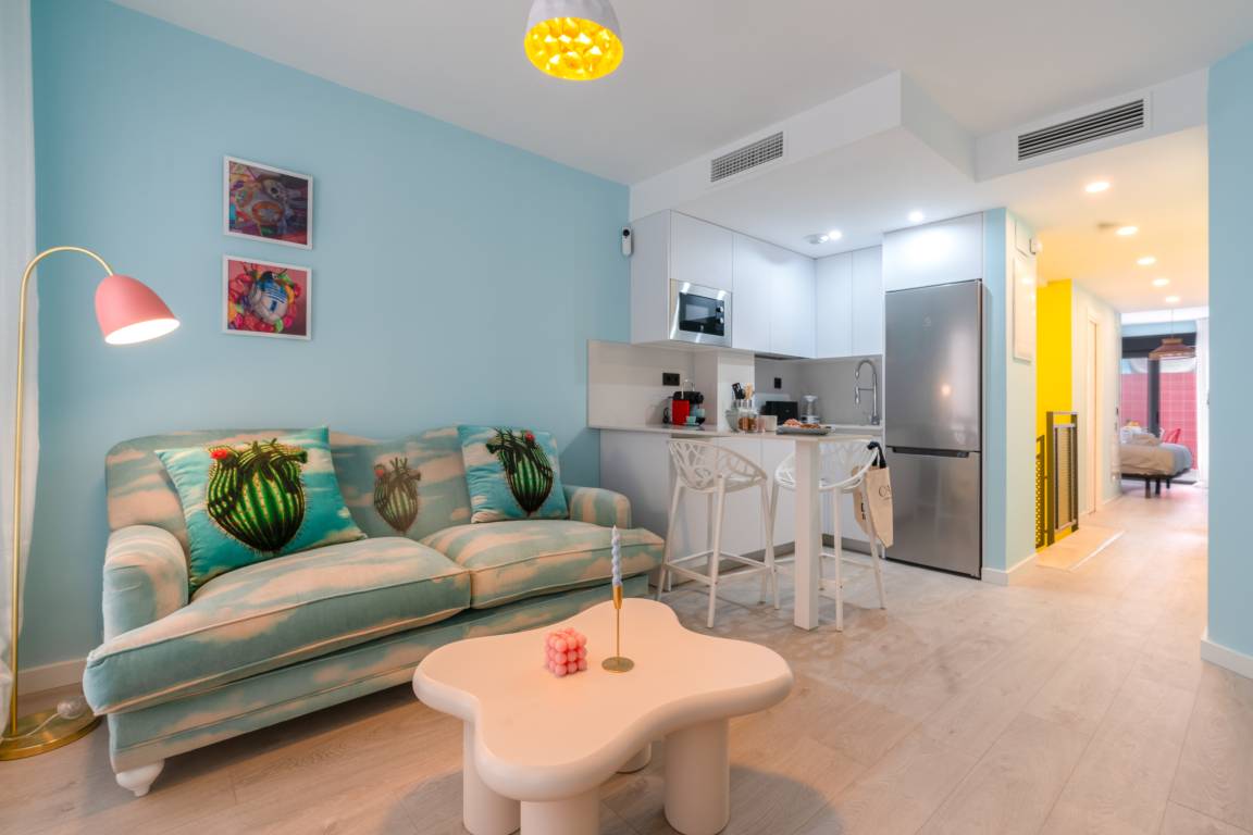 92 M² Lägenhet ∙ 2 Sovrum ∙ 4 Gäster - Málaga