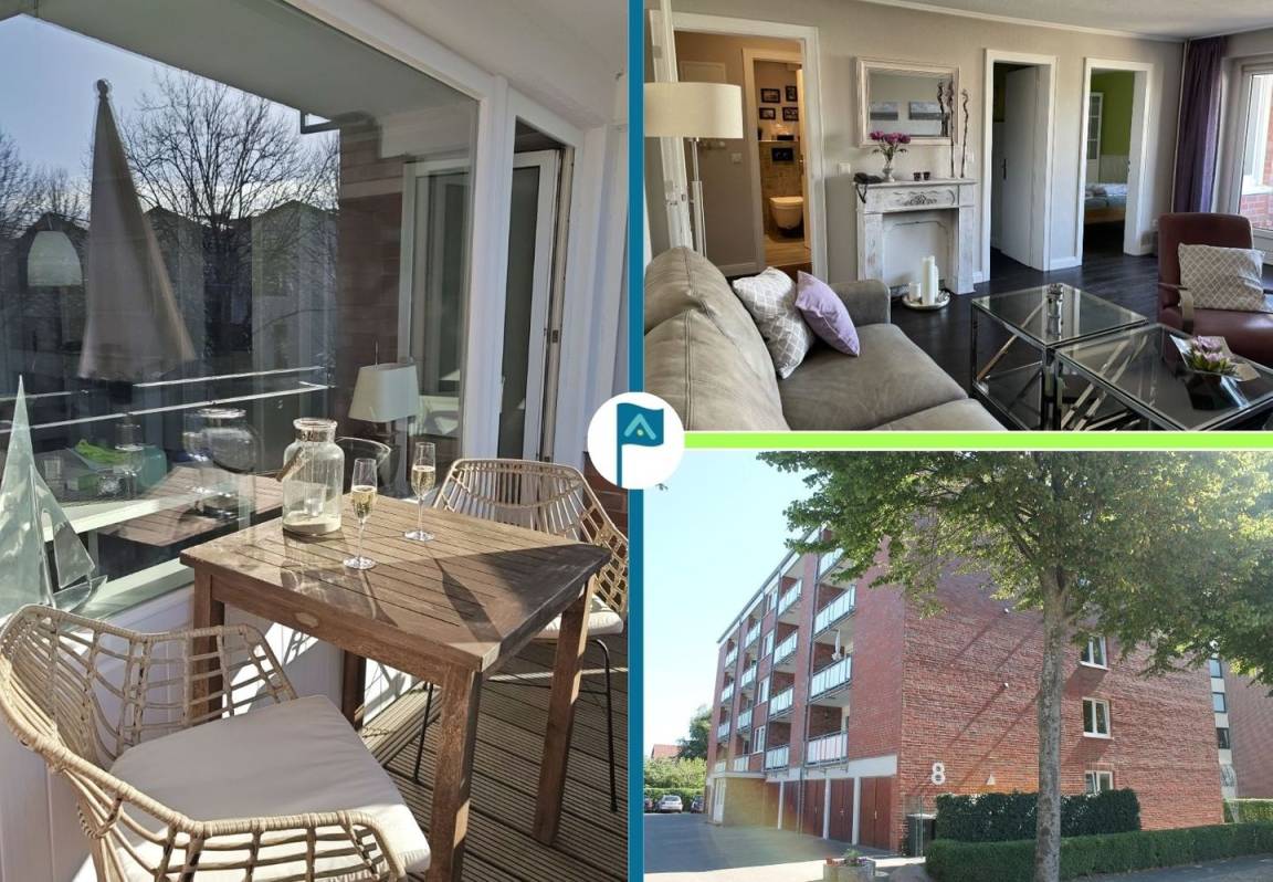 43 M² Ferienwohnung ∙ 1 Schlafzimmer ∙ 2 Gäste - Nieblum