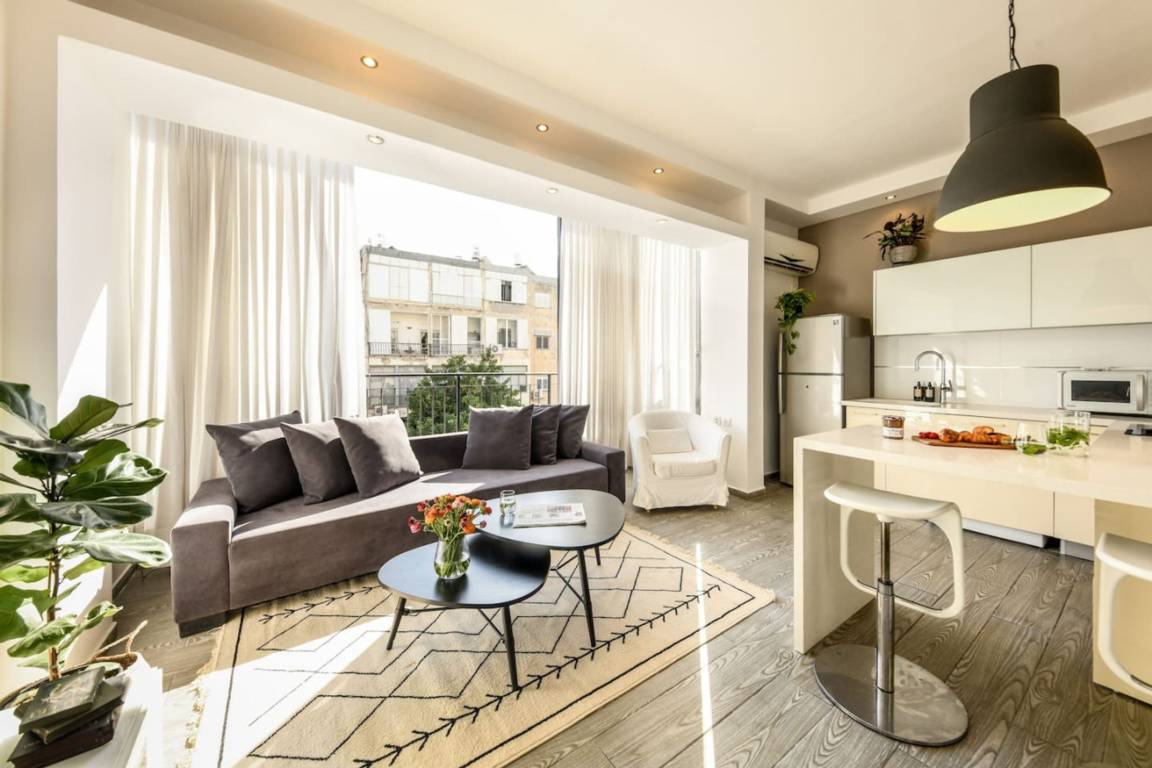 50 M² Apartamento ∙ 1 Quarto ∙ 2 Hóspedes - Telavive