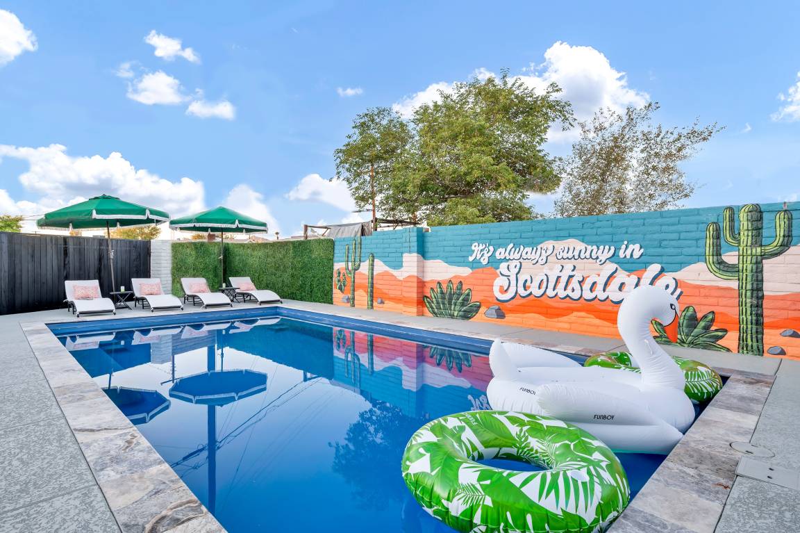 184 M² House ∙ 4 Bedrooms ∙ 10 Guests - Scottsdale, AZ