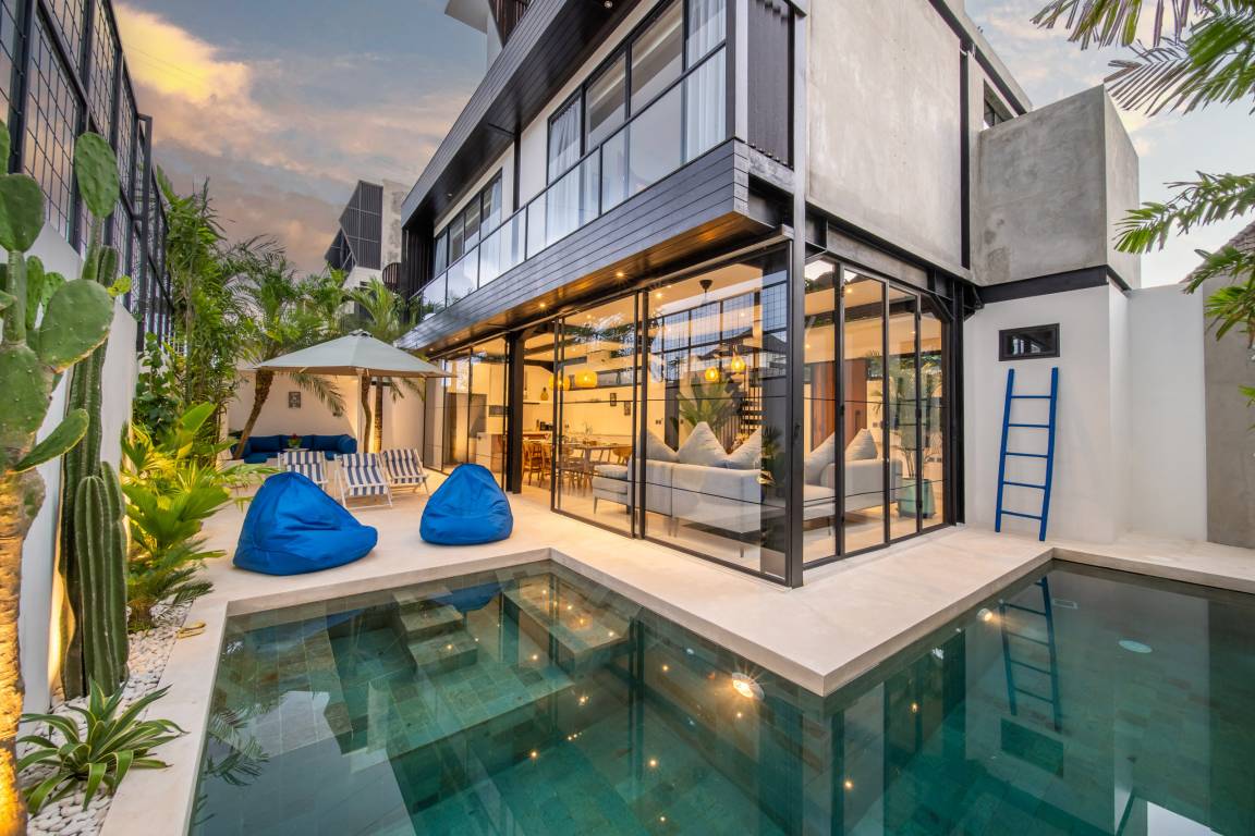 150 M² Villa ∙ 3 Habitaciones ∙ 6 Huéspedes - Bali